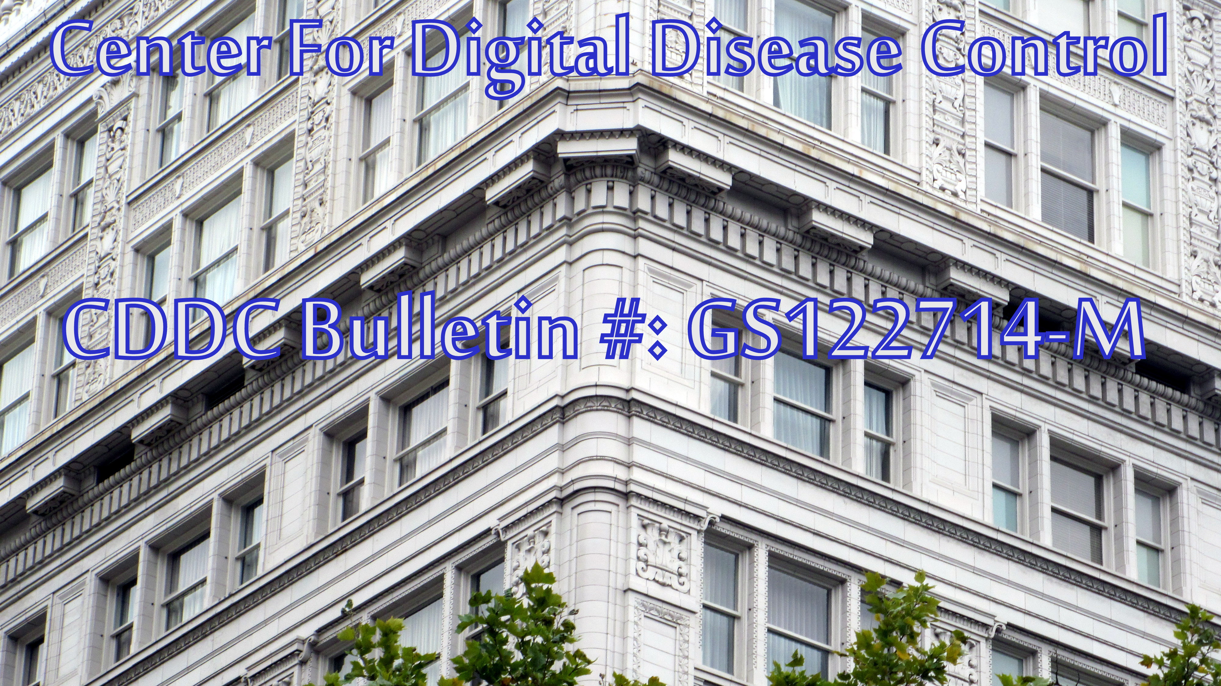 CDDC Issues Public Health Warning on Momentumb - Bill Dahl