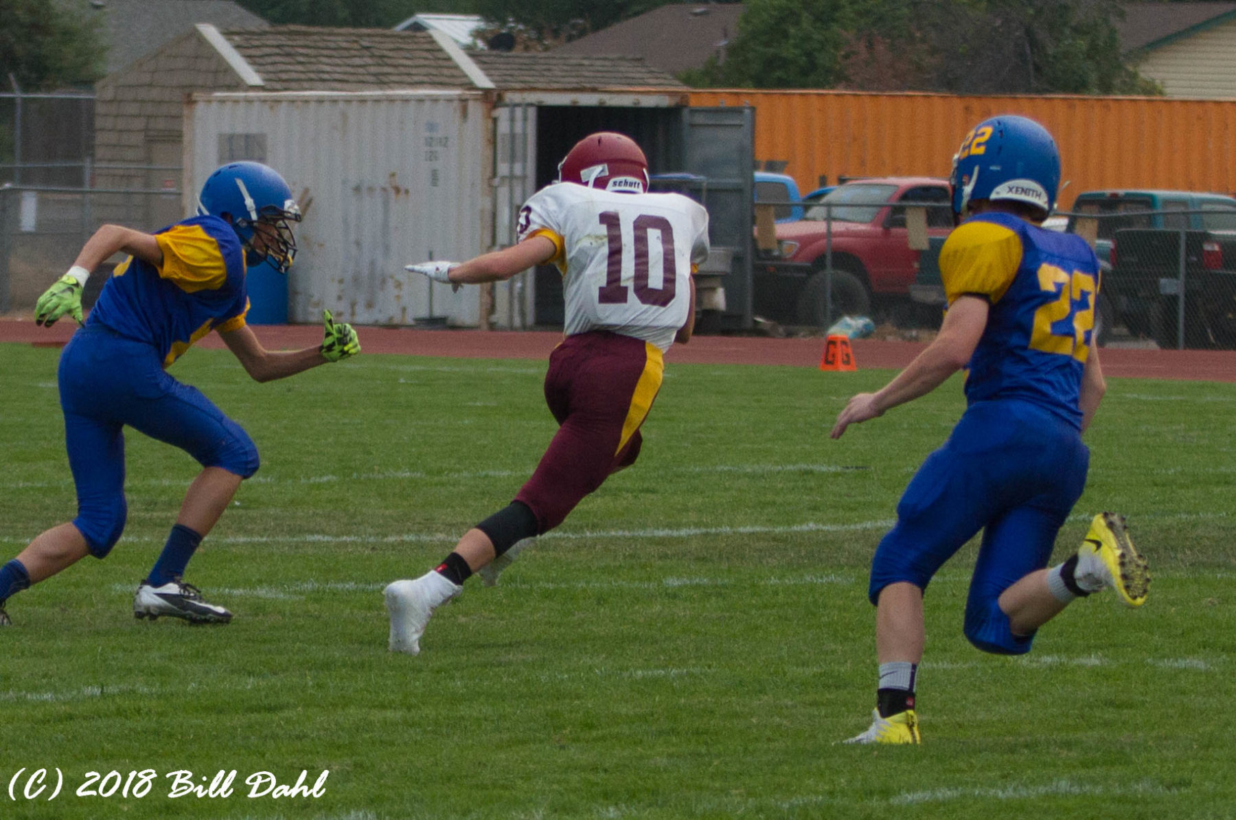 Redmond Panthers JV 2 Football vs. Crook County Cowboys - Bill Dahl