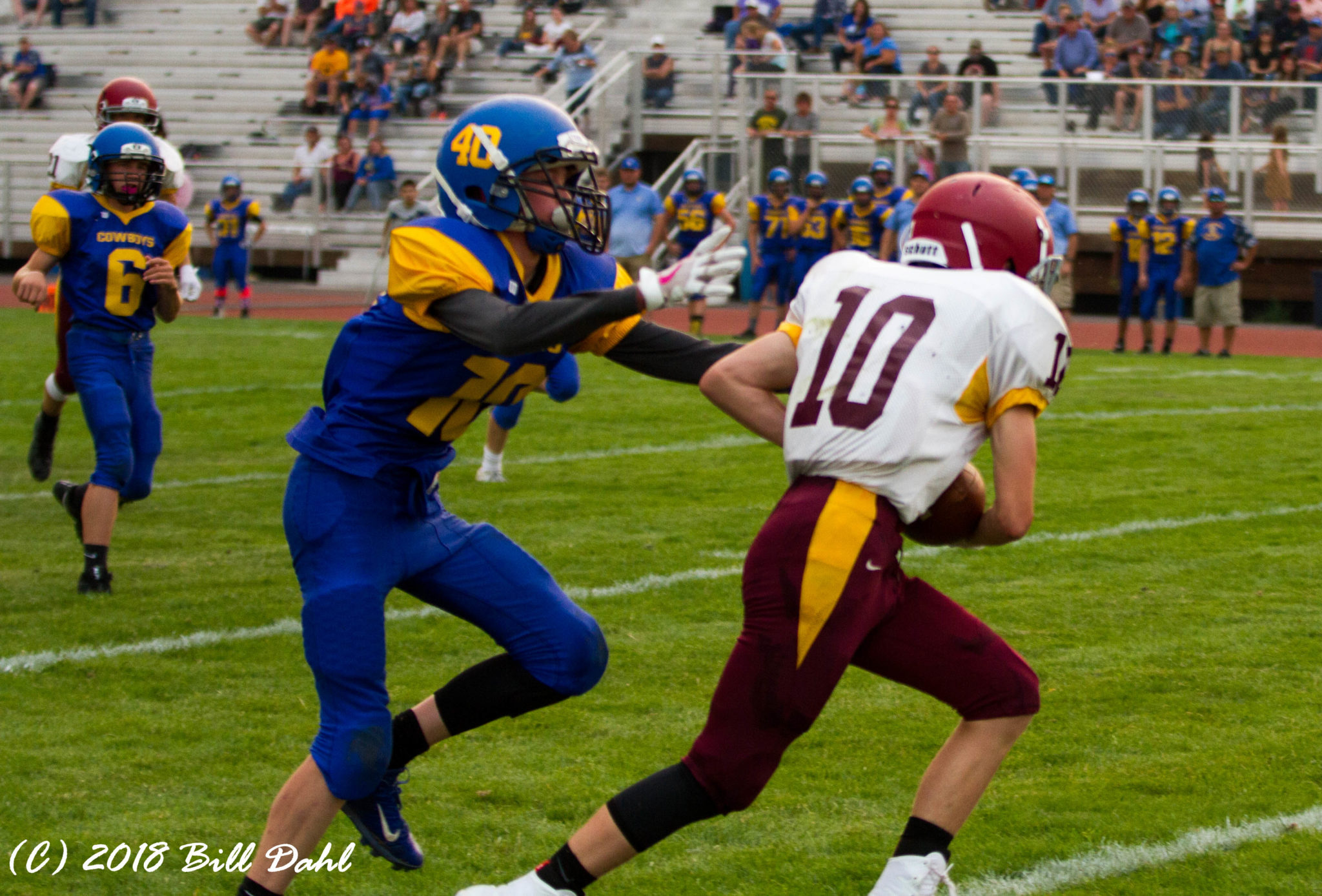 Redmond Panthers JV 2 Football vs. Crook County Cowboys - Bill Dahl
